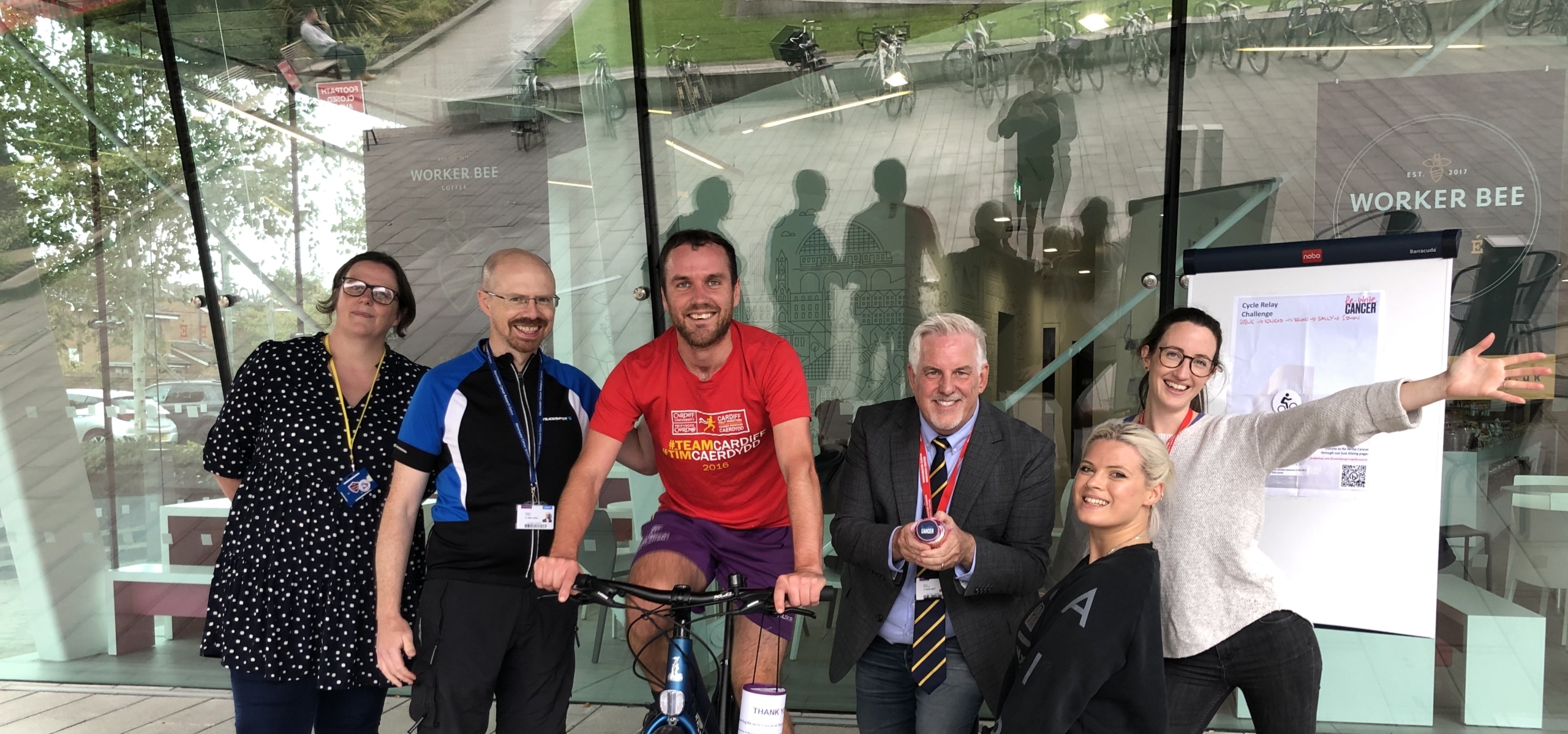 Cakes and Cycles: Fundraising for Re-Write Cancer - Manchester Cancer ...